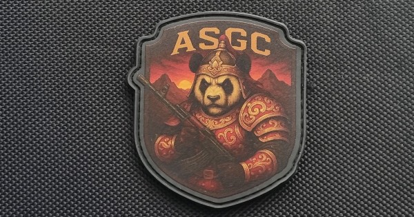 ASGC "Dynasty Panda" Velcro Patch