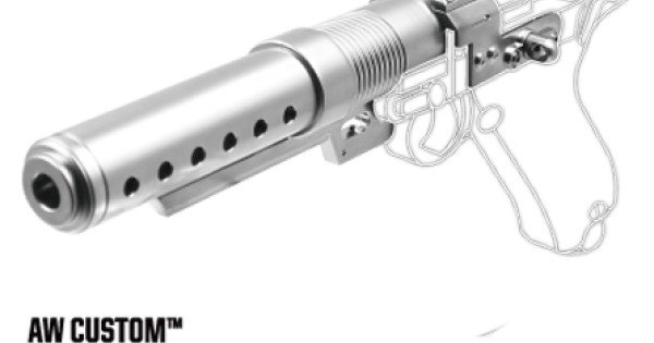 AW Custom A180 Conversion Kit for AW Custom P08 6" Luger