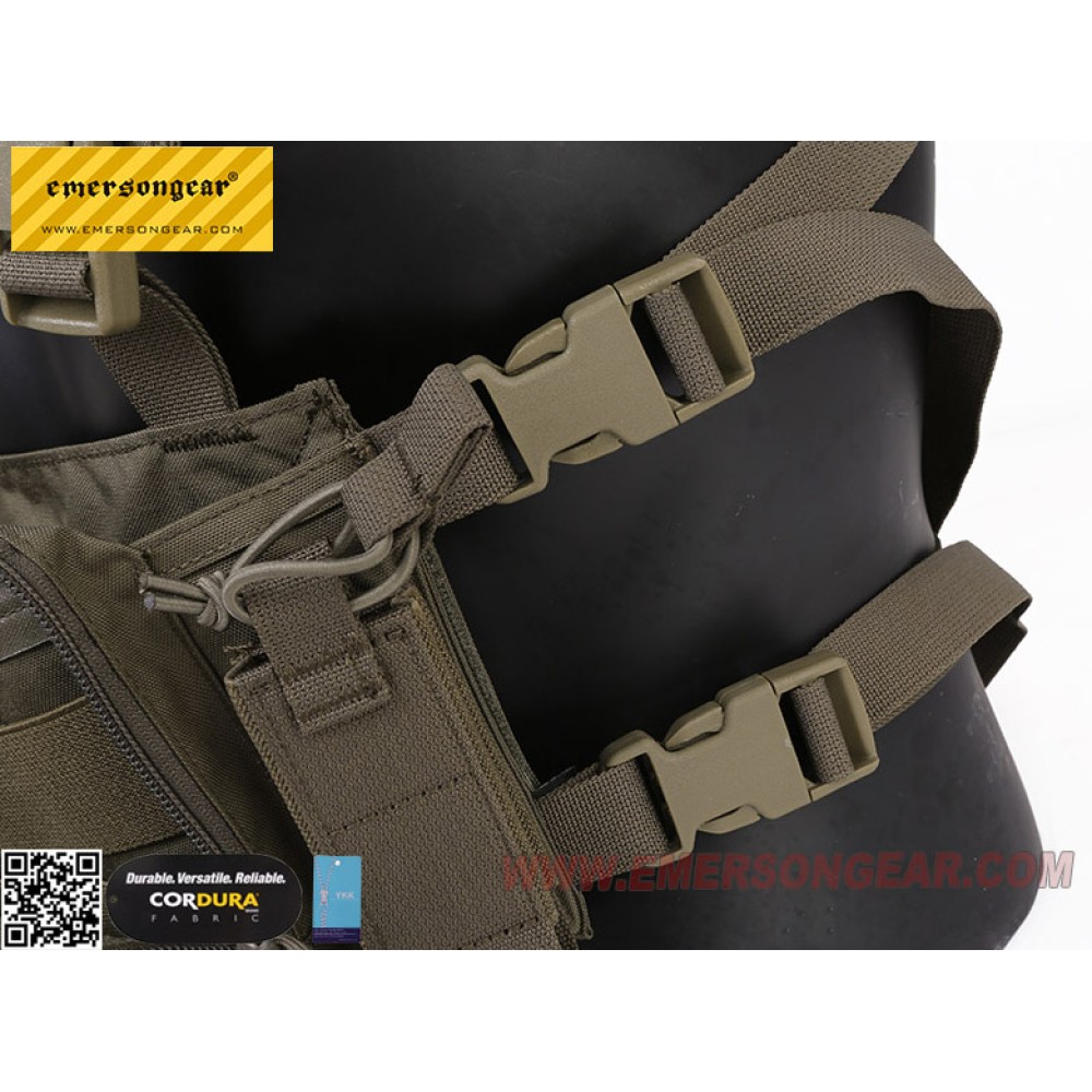 EmersonGear HS D3CR Style Micro Chest Rig - Ranger Green
