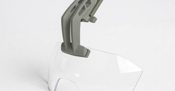 FMA Batlskin Viper Fixed ARM Helmet Visor with Clear Lens for Caiman ...