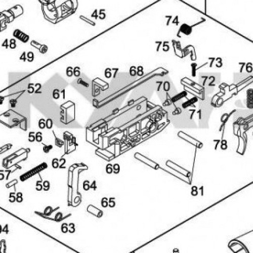 WE MSK GBBR PART 104 SELECTOR TAN